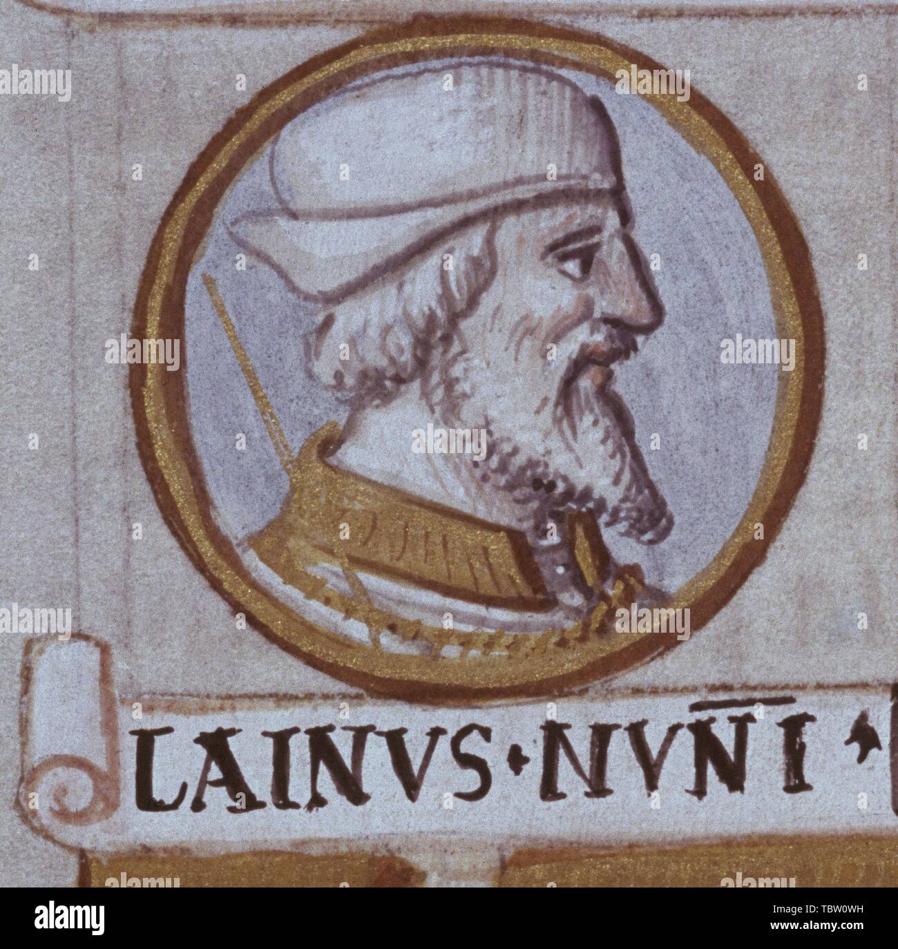 LAINUS NUÑI - GENEALOGIA DE LOS REYES DE ESPAÑA - CODICE COPIADO EN EL ...