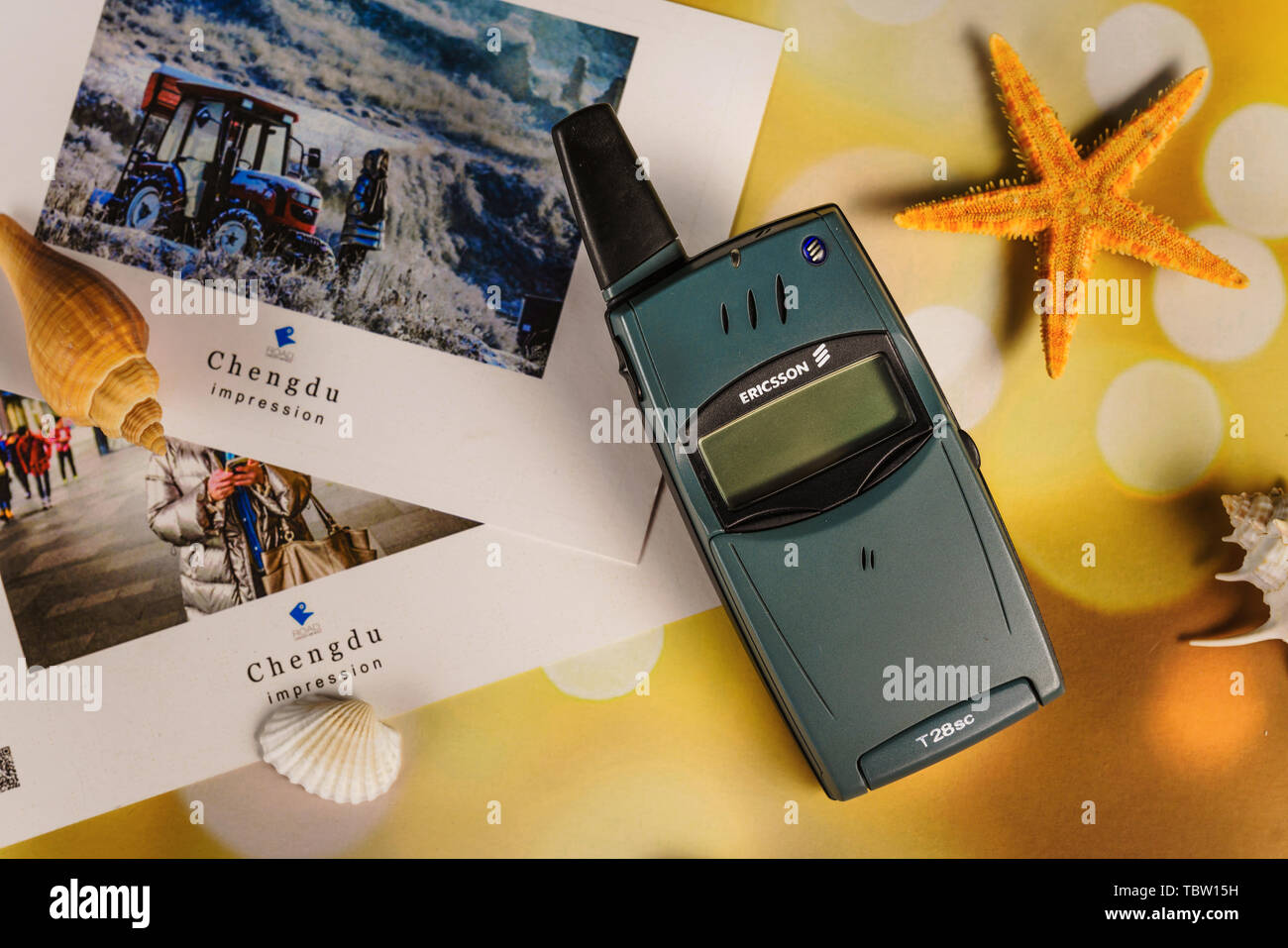 Classic phone Ericsson T28 Stock Photo - Alamy