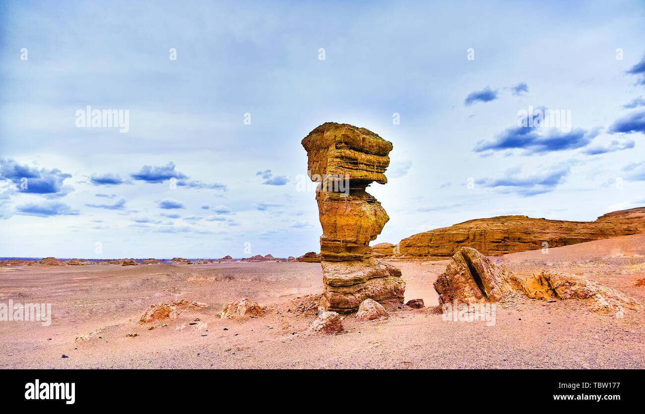 The Devil's Town of Yadan Stock Photo - Alamy