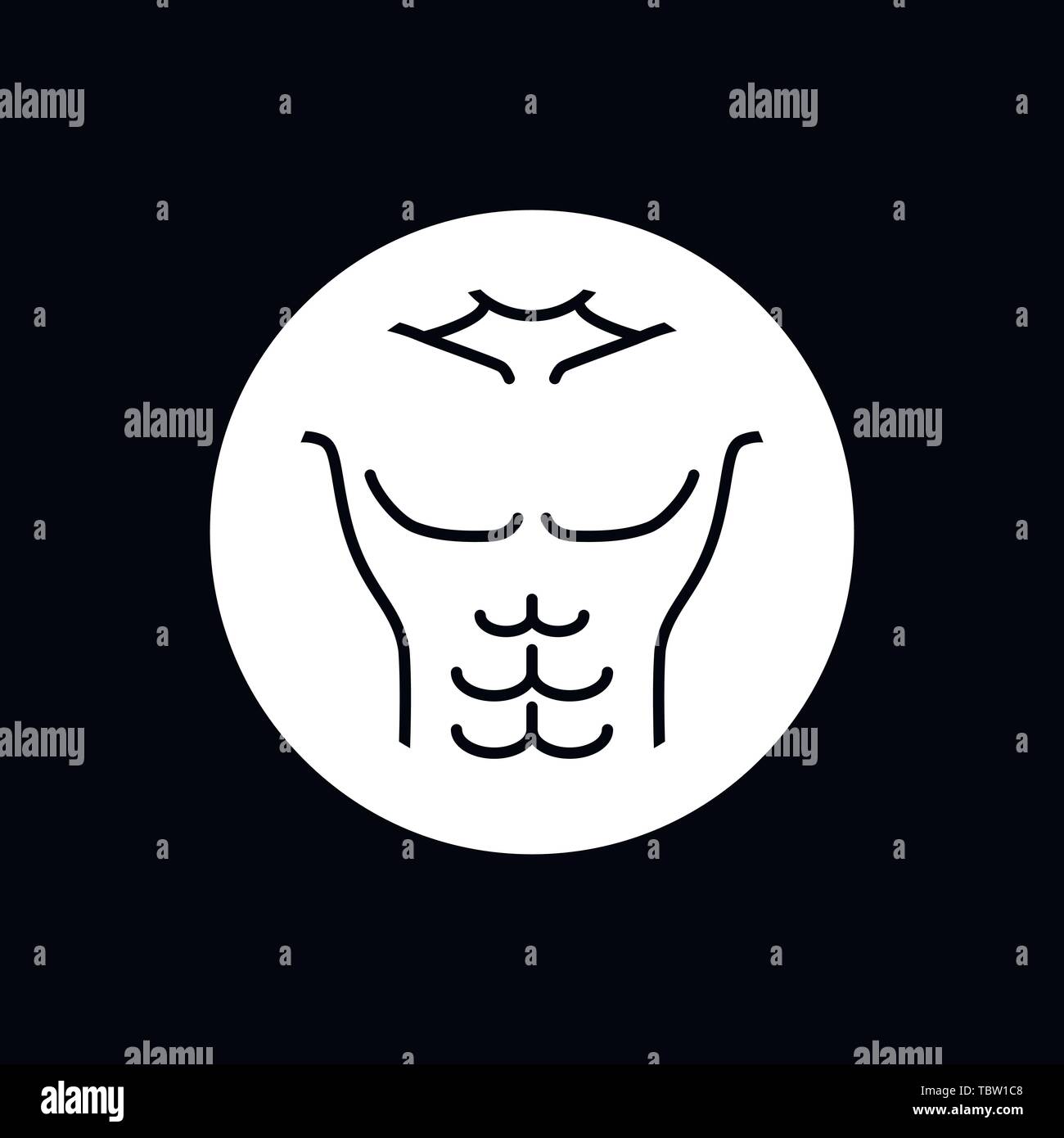 Perfect body slim Stock Vector Images - Alamy