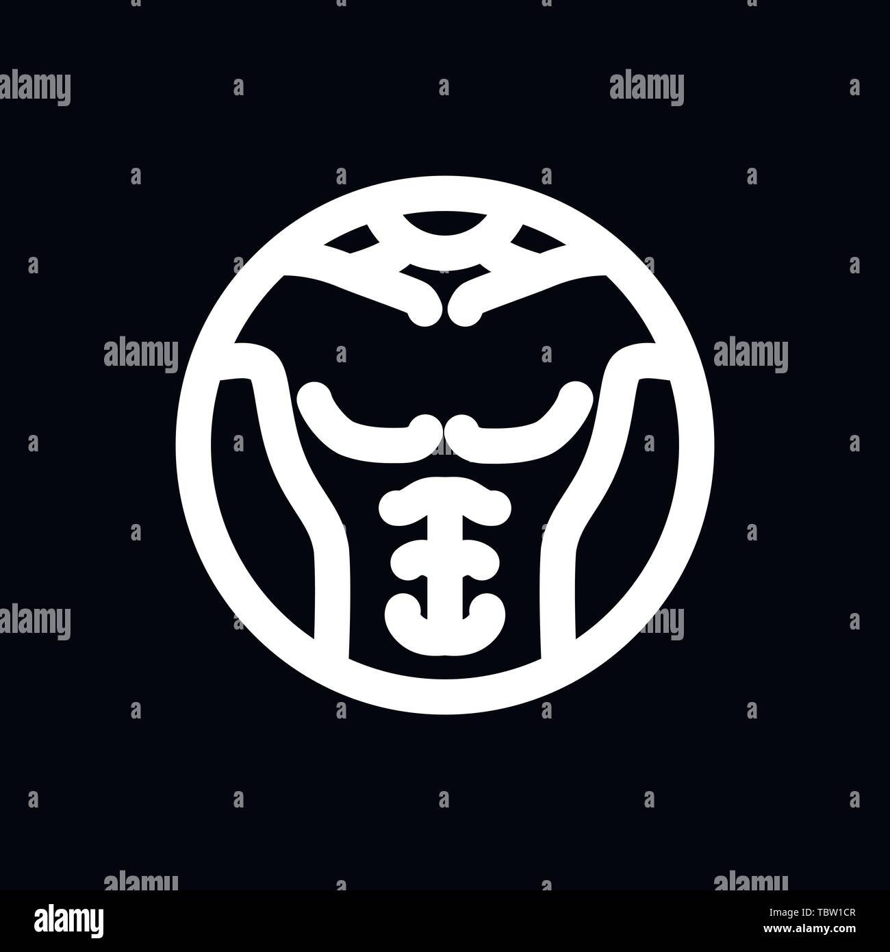 Slim thin slender figure Stock Vector Images - Alamy