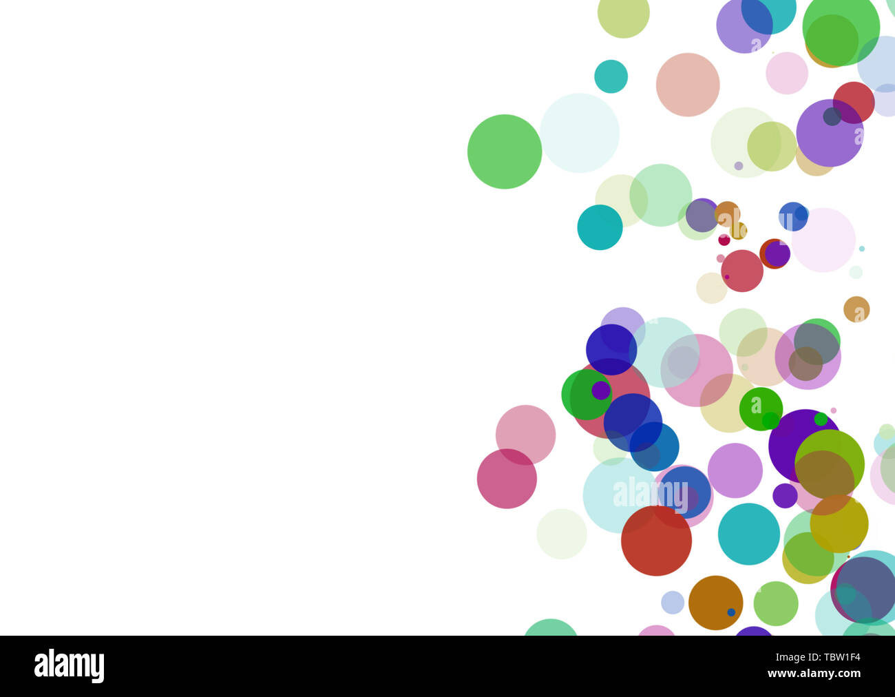 Color polka dot background material Stock Photo - Alamy