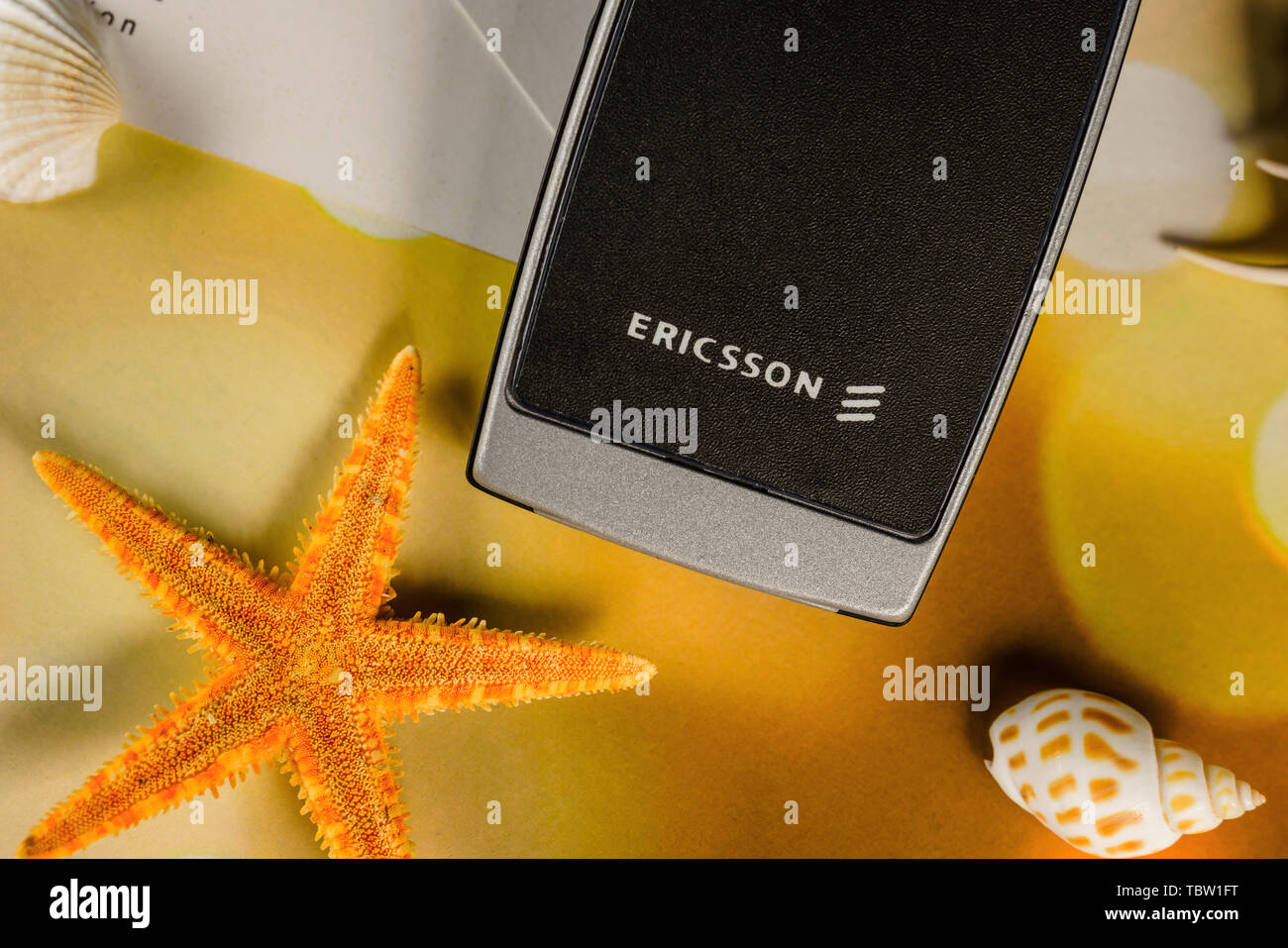 Classic phone Ericsson T28 Stock Photo - Alamy