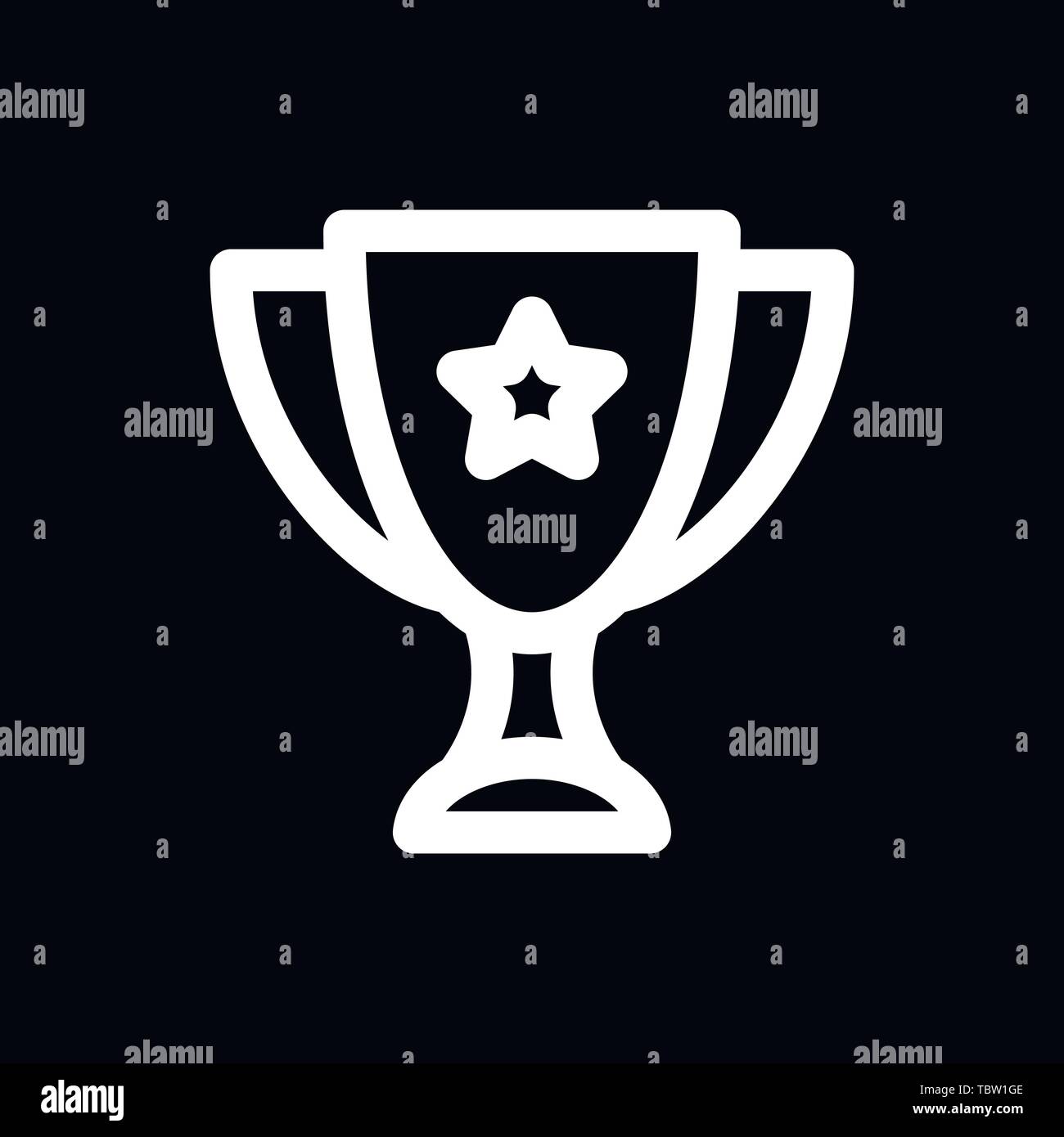 prize icon vector sign symbol Stock Vector Image & Art - Alamy