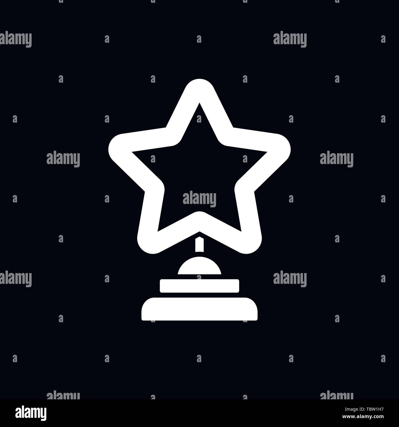 prize icon vector sign symbol Stock Vector Image & Art - Alamy