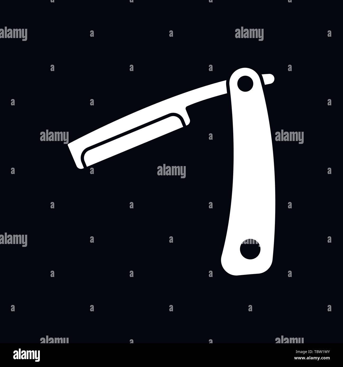 Razor icon vector sign symbol Stock Vector Image & Art - Alamy