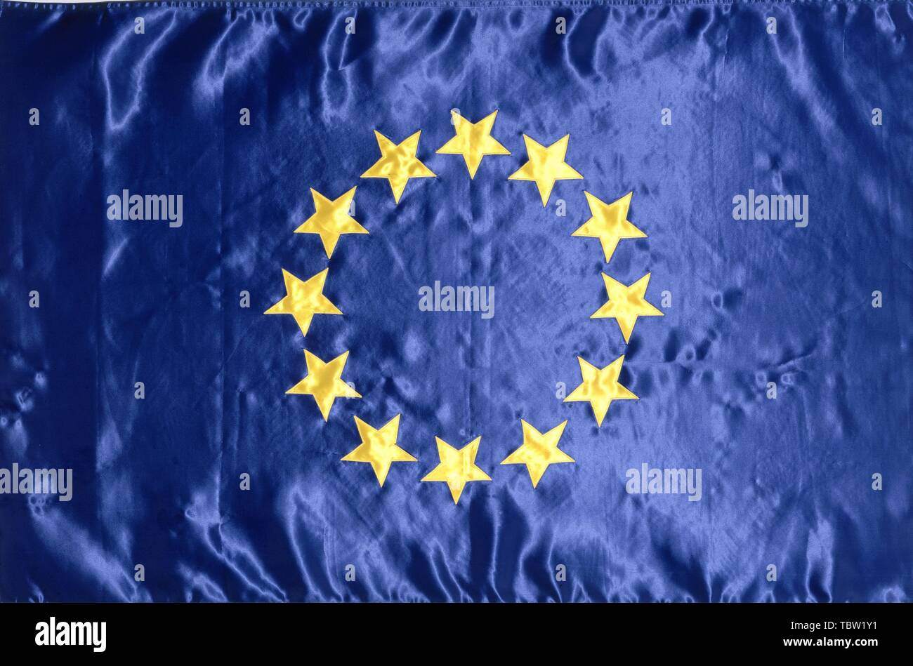 BANDERA DE LA UNION EUROPEA Stock Photo - Alamy