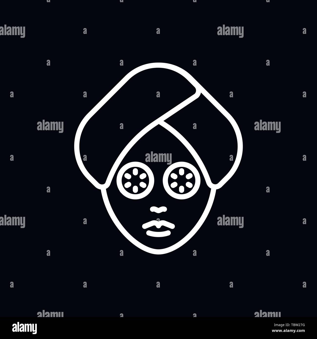 Relax icon vector sign symbol Stock Vector Image & Art - Alamy