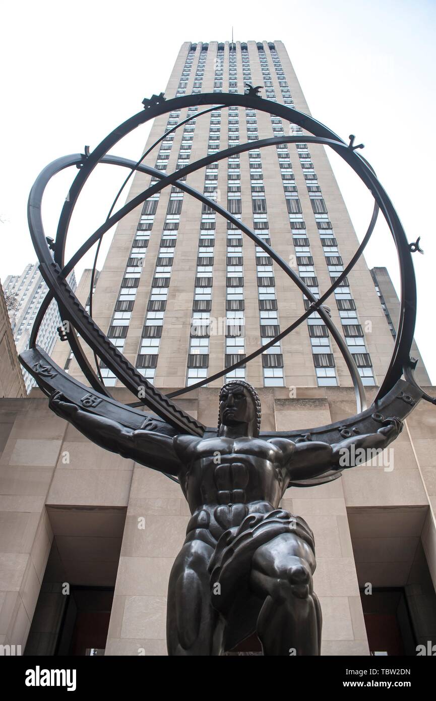 Rockefeller center nueva york hi-res stock photography and images - Alamy