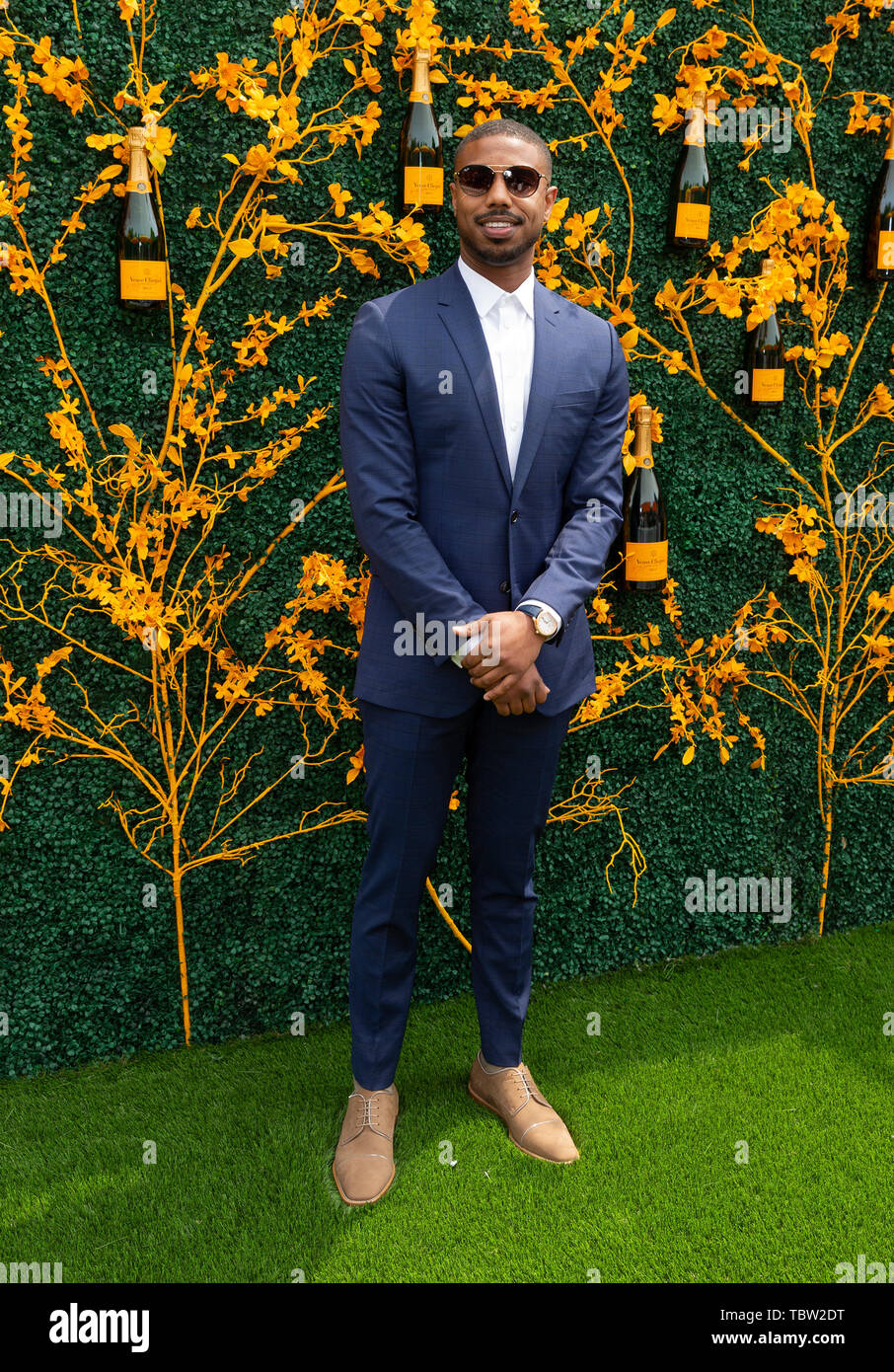 Michael B. Jordan attends 12th Annual Veuve Clicquot Polo Classic at ...