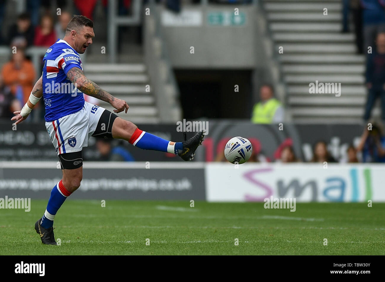 St. Helens, UK, 1 6 2019. 01 June 2019. Totally Wicked Stadium, St ...