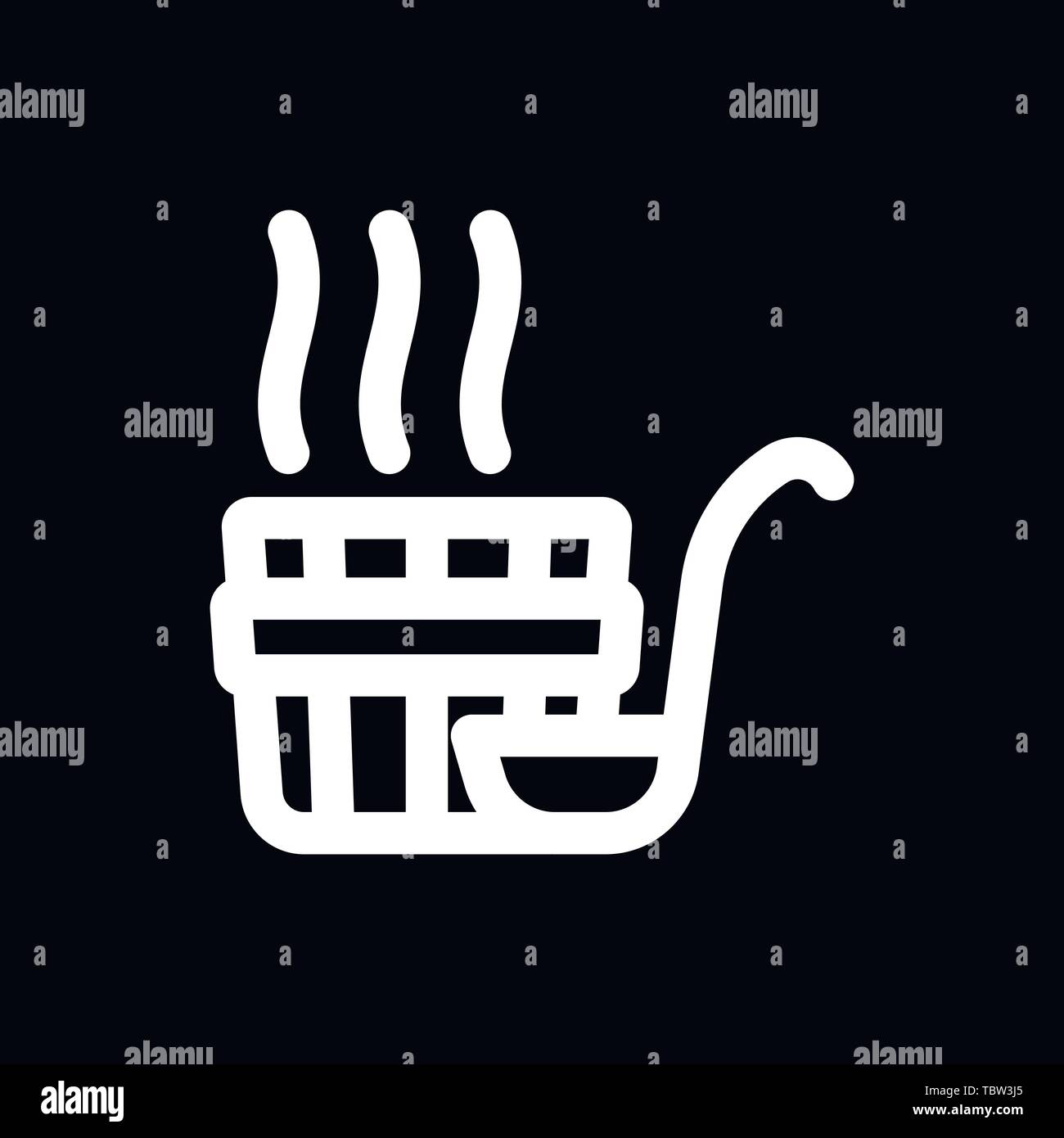 Sauna icon hi-res stock photography and images - Alamy