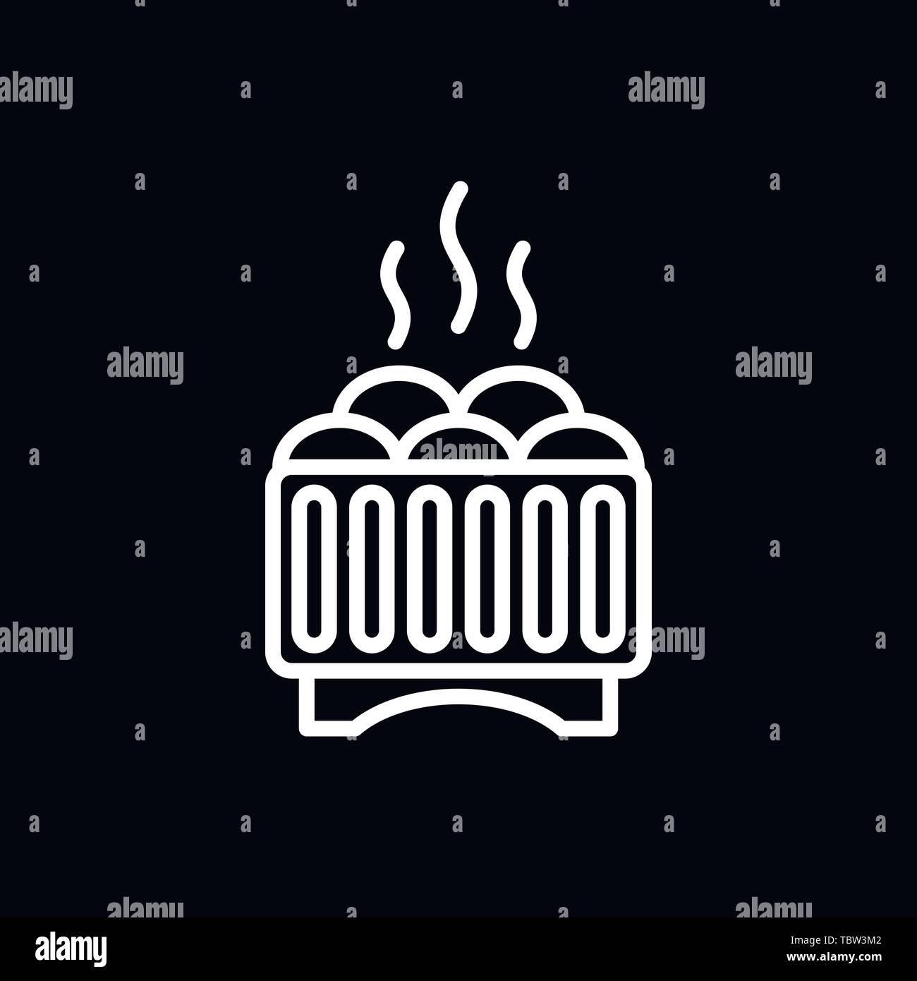 Sauna icon vector sign symbol Stock Vector Image & Art - Alamy