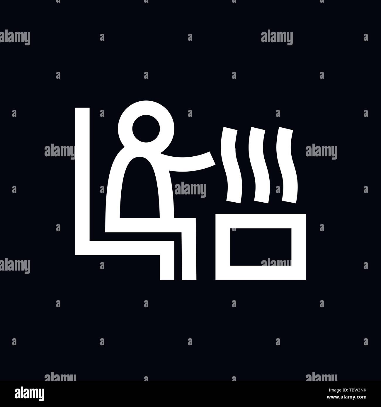 Sauna icon vector sign symbol Stock Vector Image & Art - Alamy