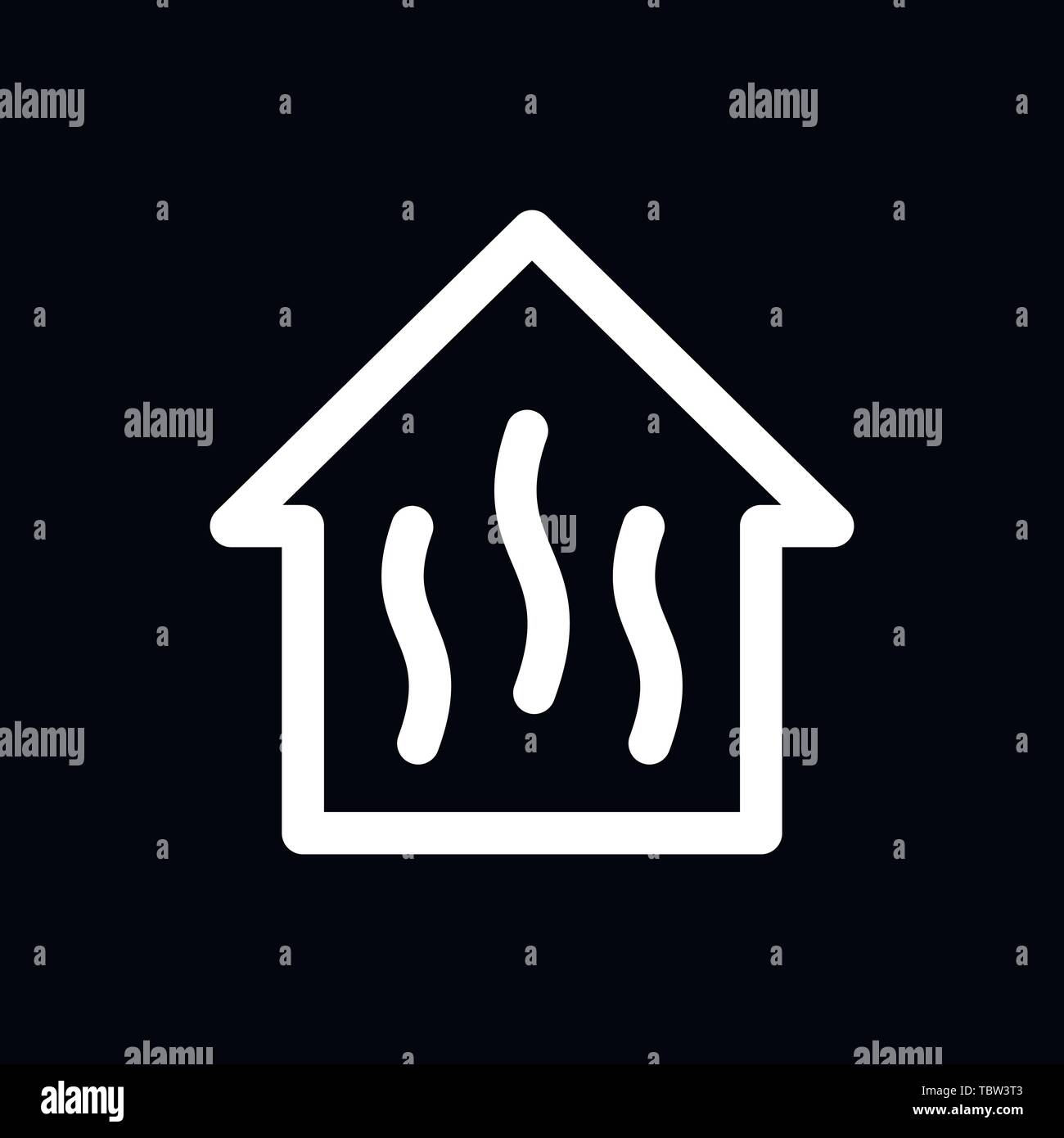 Sauna icon vector sign symbol Stock Vector Image & Art - Alamy