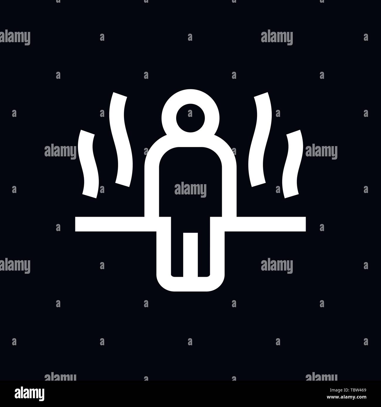 Sauna icon vector sign symbol Stock Vector Image & Art - Alamy