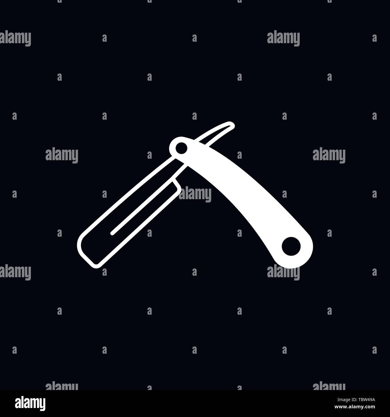 Razor icon vector sign symbol Stock Vector Image & Art - Alamy