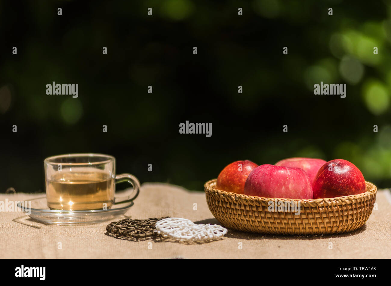Drinking tea still life Stock Photo - Alamy