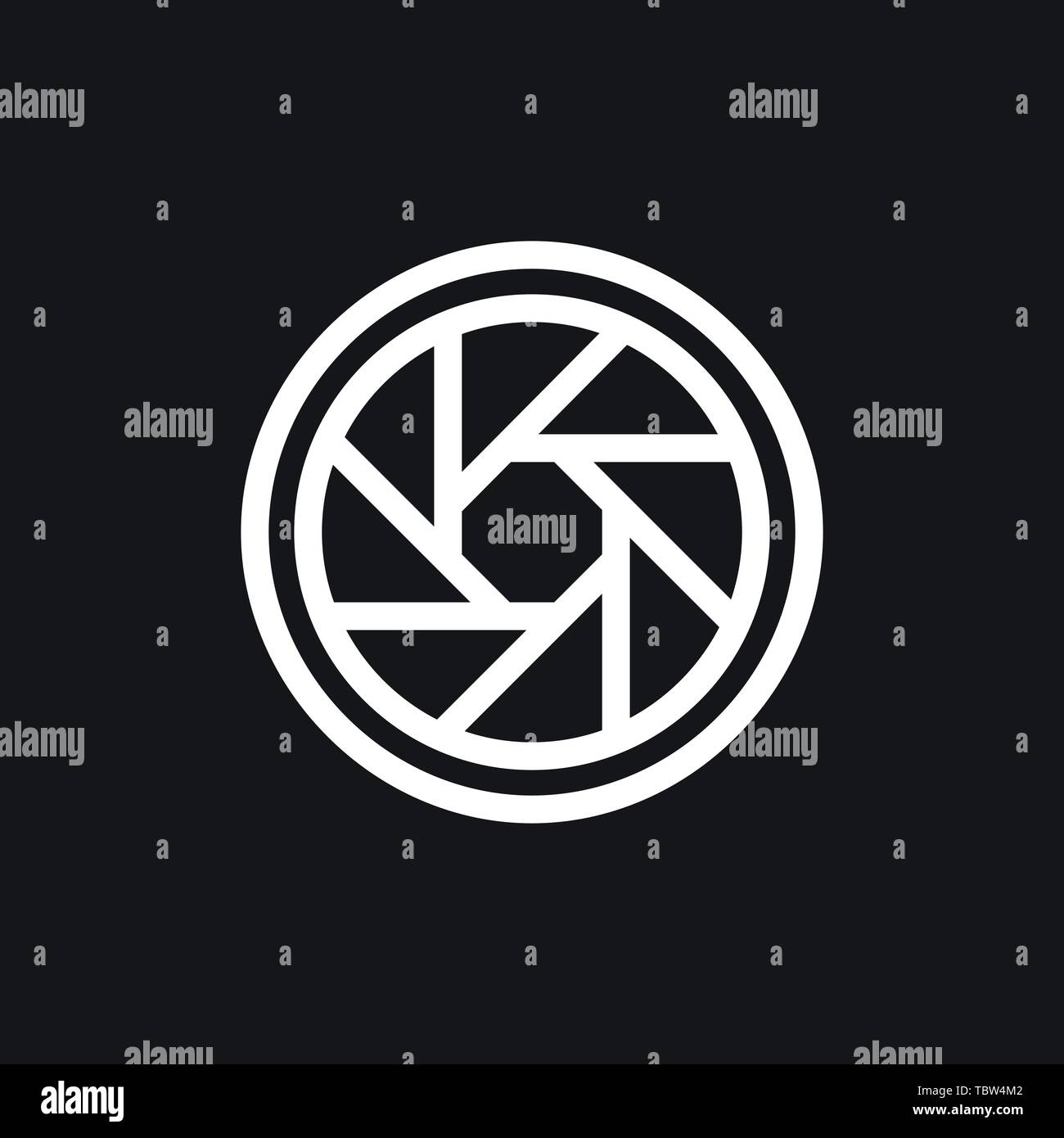 Camera objective icon vector sign symbol Stock Vector Image & Art - Alamy