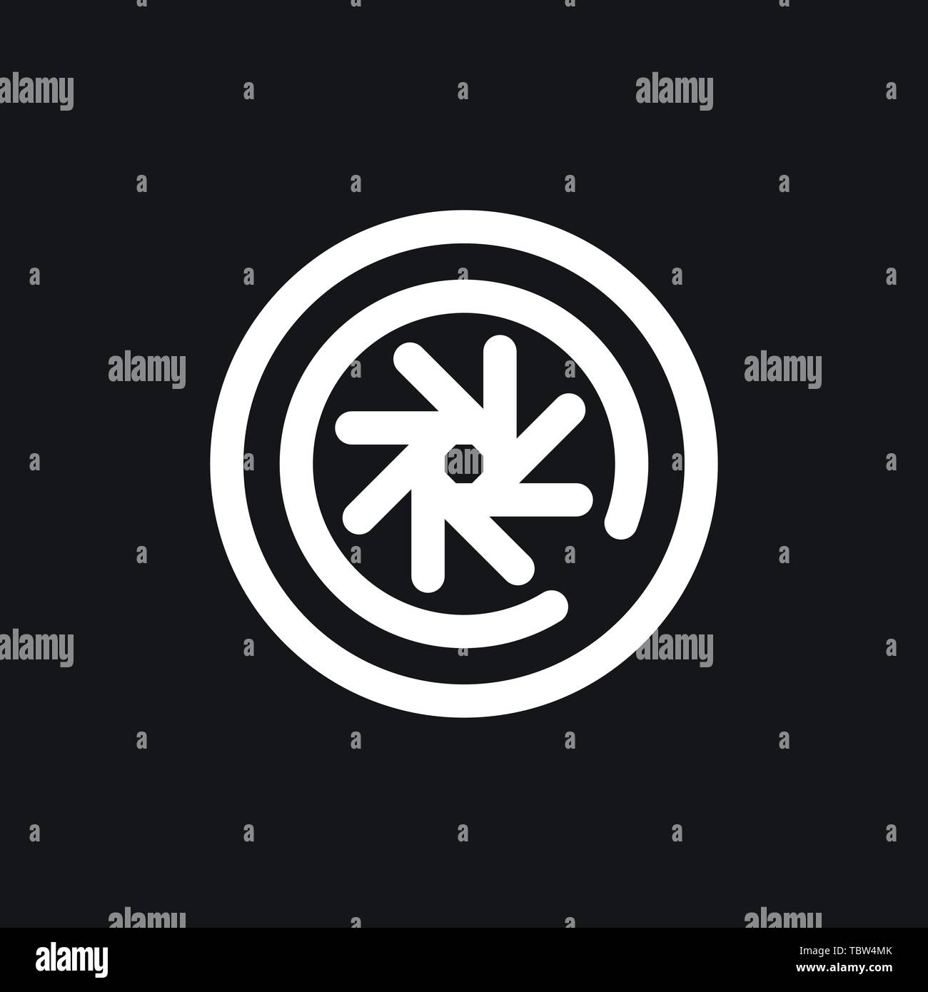 Camera objective icon vector sign symbol Stock Vector Image & Art - Alamy