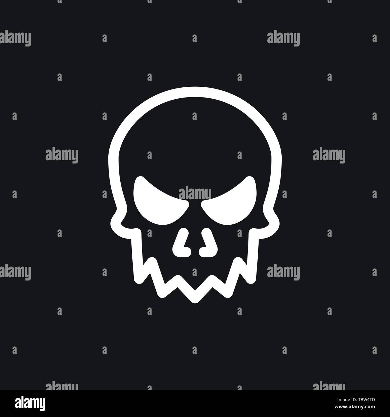 Skull icon vector sign symbol Stock Vector Image & Art - Alamy Skull icon vector sign symbol Stock Vector Image & Art - Alamy