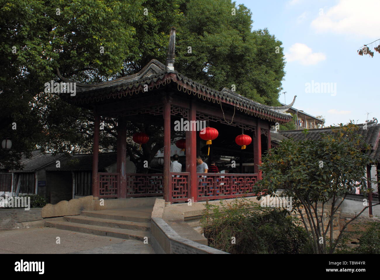 Scenery of Jinxi Ancient Town, Kunshan, Suzhou, Jiangsu Province Stock ...