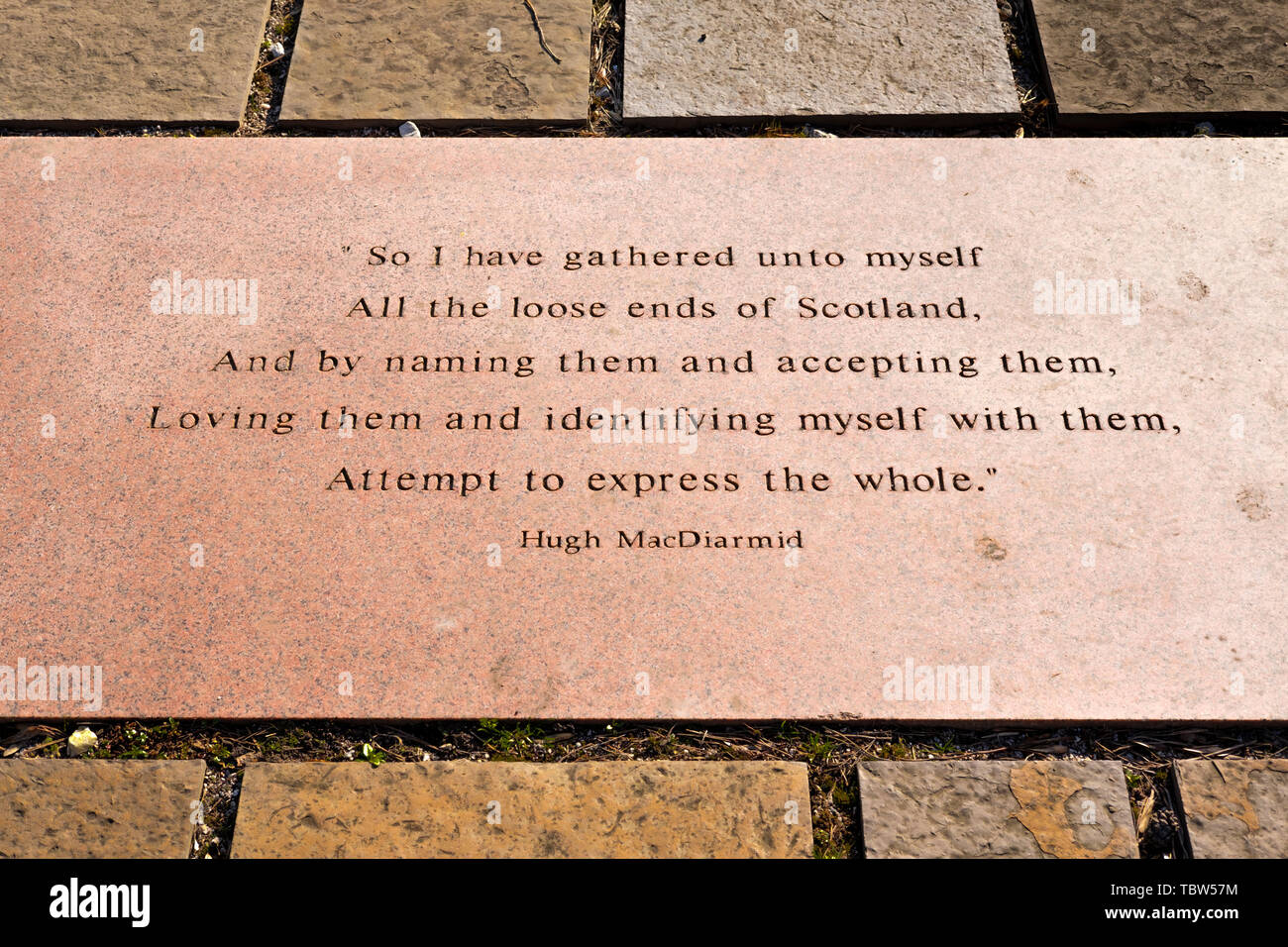 Poem plaque hi-res stock photography and images - Alamy