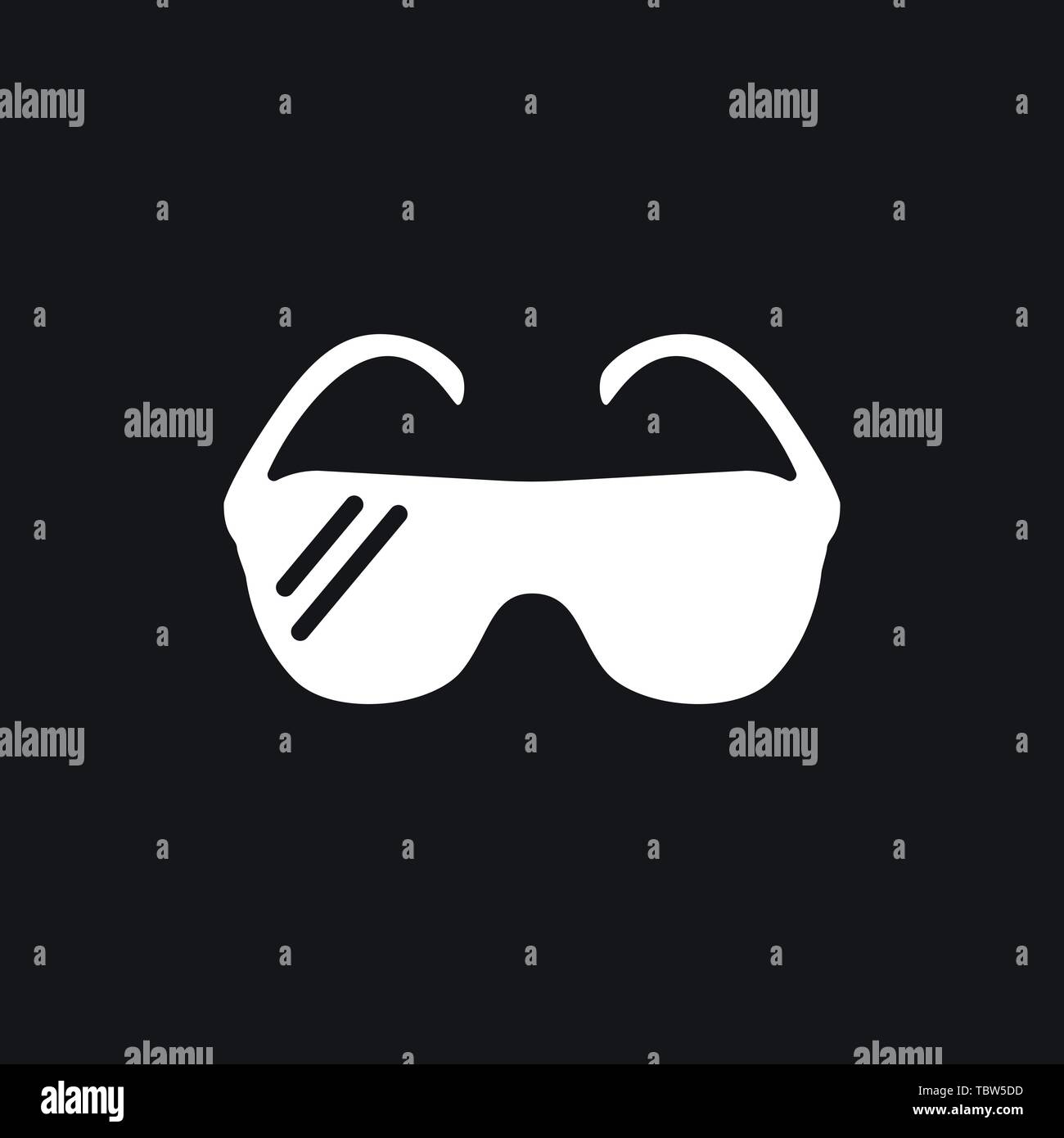 Sunglasses Icon vector sign symbol Stock Vector Image & Art - Alamy