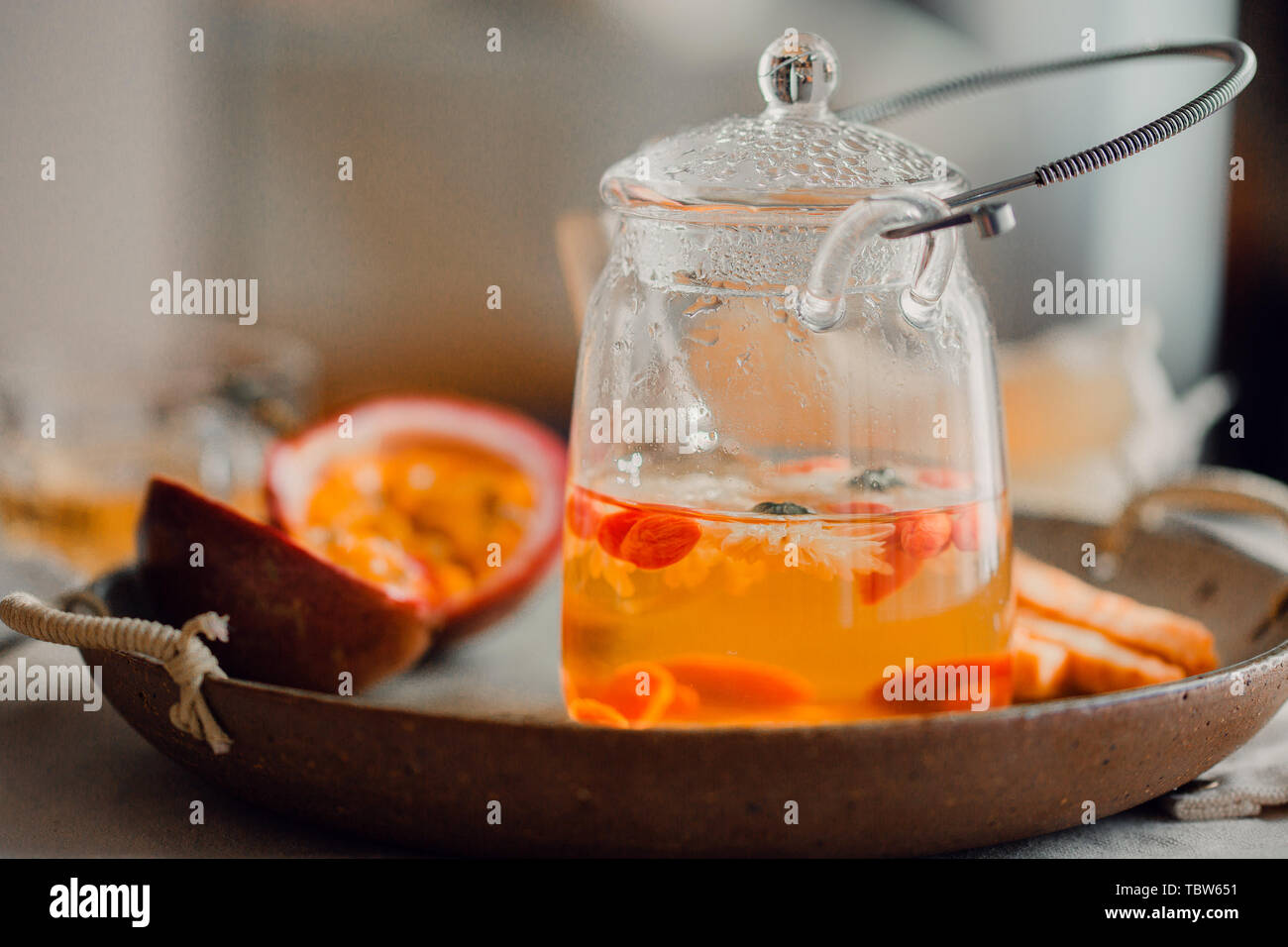 Afternoon tea on the weekend Stock Photo - Alamy