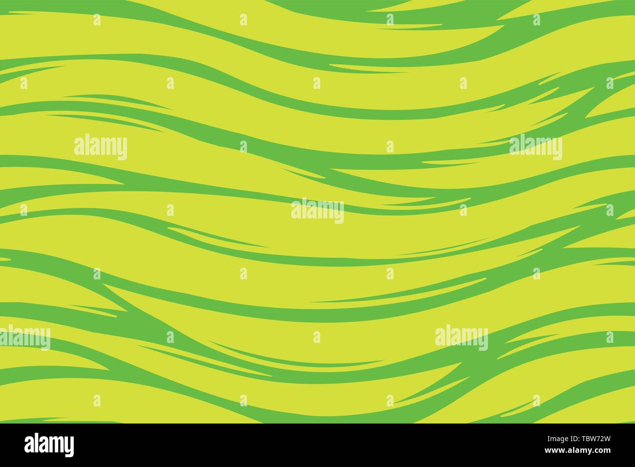 Summer Wide Seamless pattern kids surface design. Vector green striped ...
