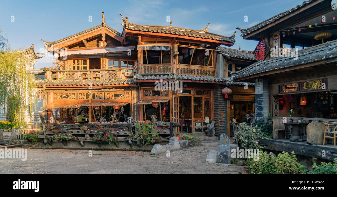 Old Town of Lijiang Stock Photo - Alamy