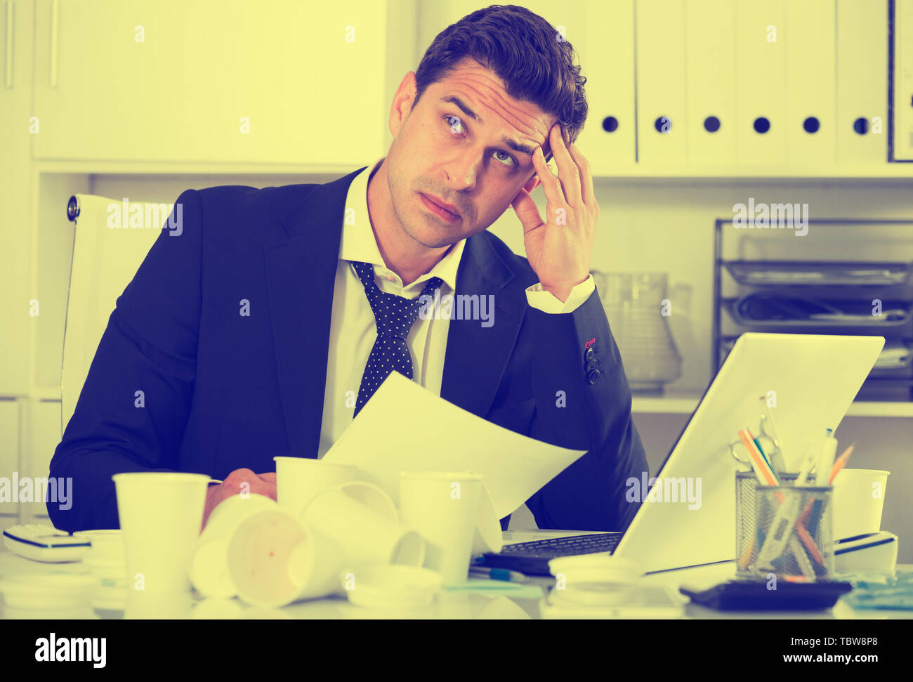 Loosened tie hi-res stock photography and images - Alamy