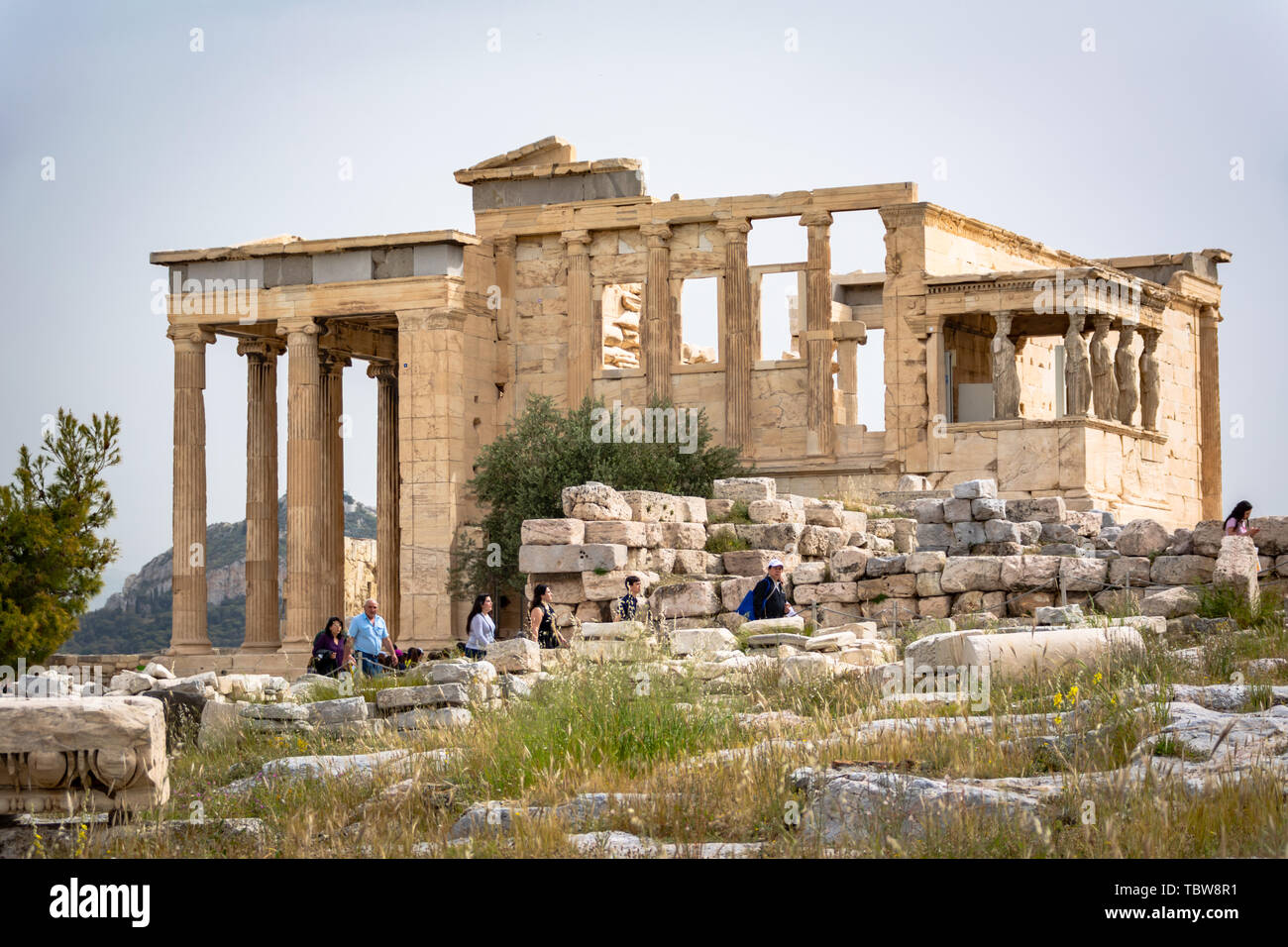temples ruins of Ancient Greece civilization Stock Photo - Alamy