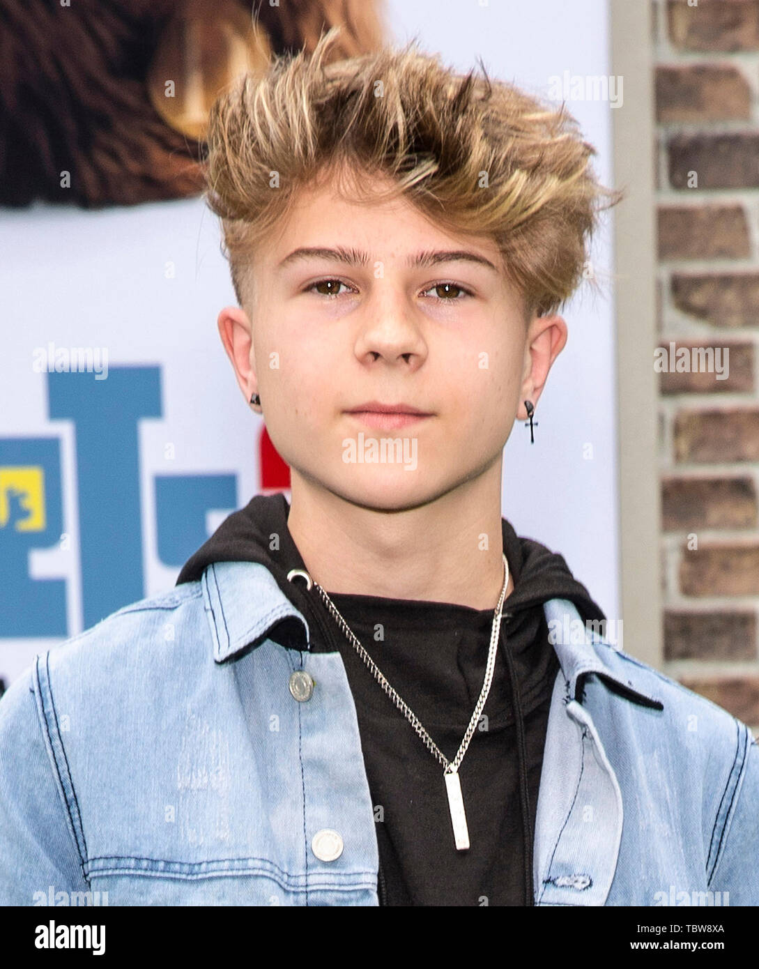 Los Angeles, CA - June 02, 2019: Dylan Hartman attends the Premiere Of ...