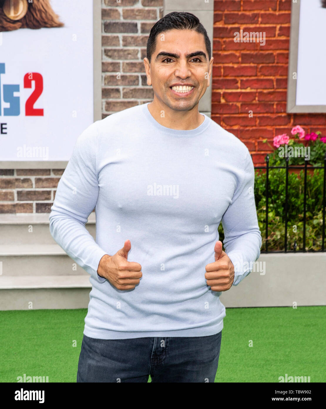 Los Angeles, CA - June 02, 2019: Eddie Sotelo attends the Premiere Of ...