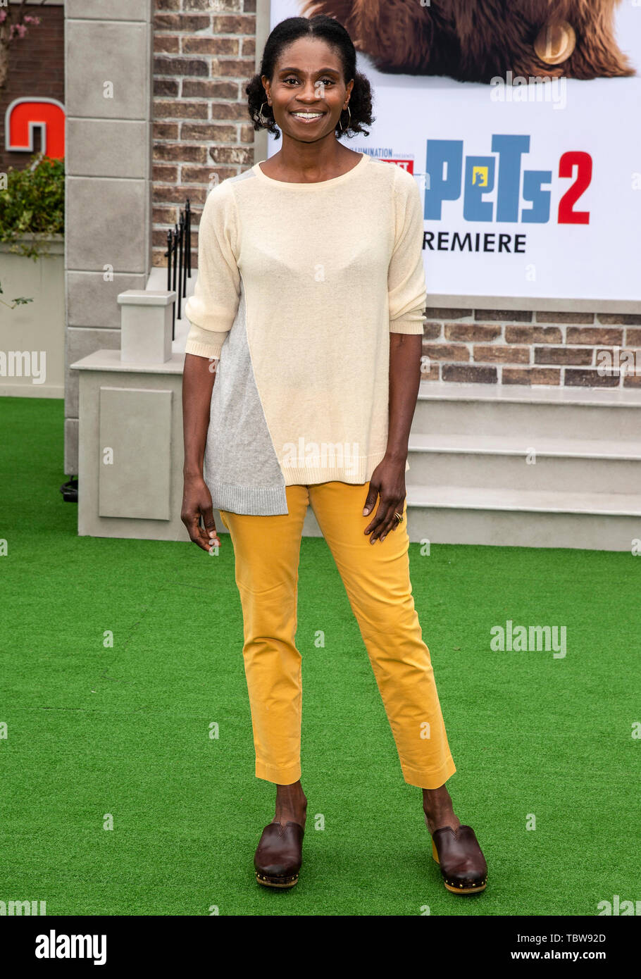 Los Angeles, CA - June 02, 2019: Adina Porter attends the Premiere Of ...