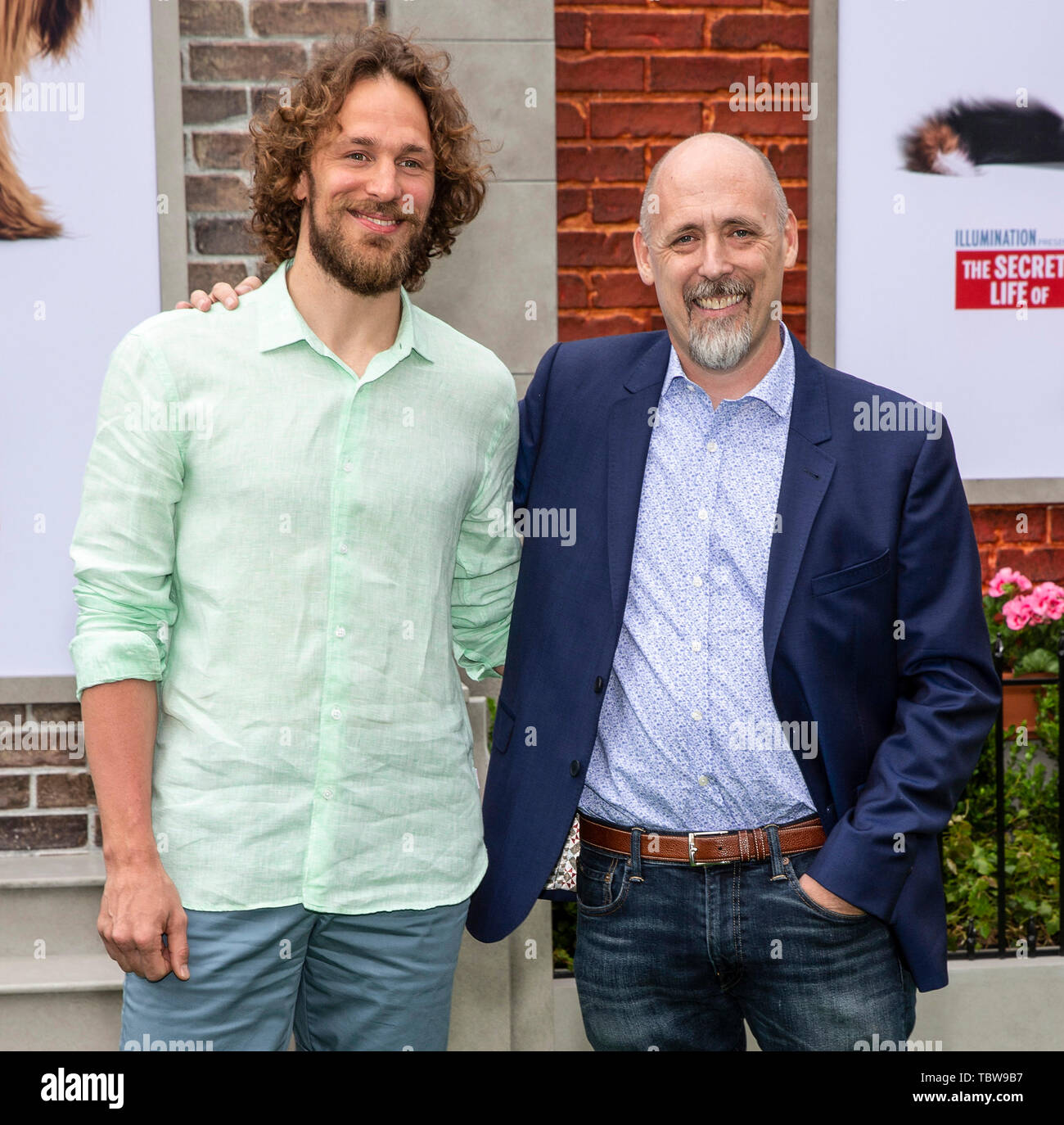 Los Angeles, CA - June 02, 2019: Jonathan Del Val and Chris Renaud ...