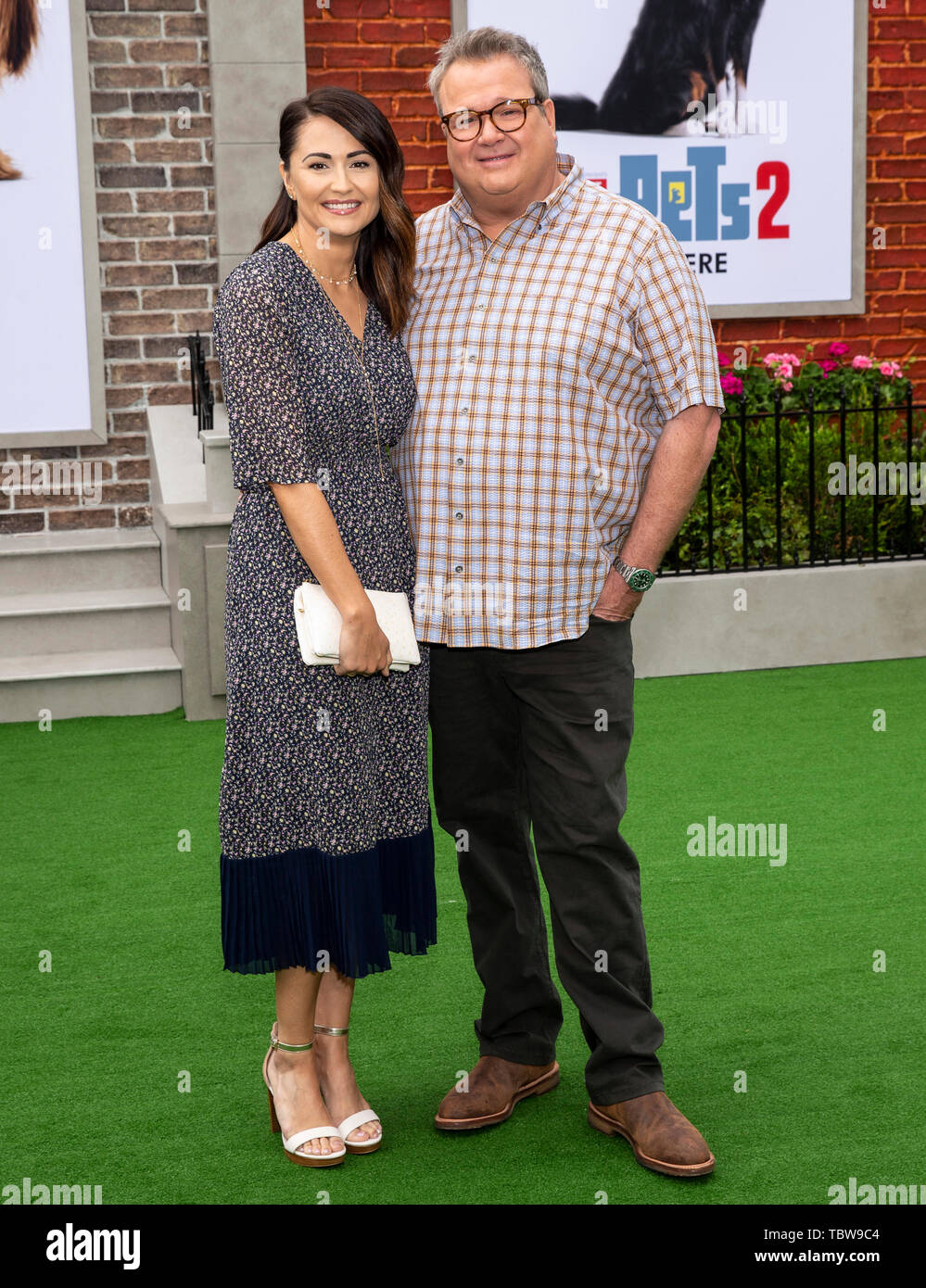 Los Angeles, CA - June 02, 2019: Lindsay Schweitzer and Eric ...