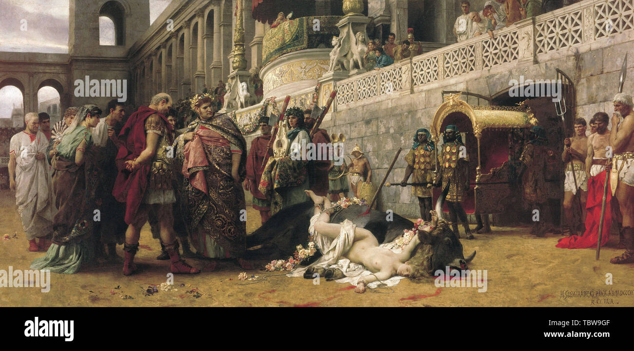 Siemiradzki christian dirce hi-res stock photography and images - Alamy