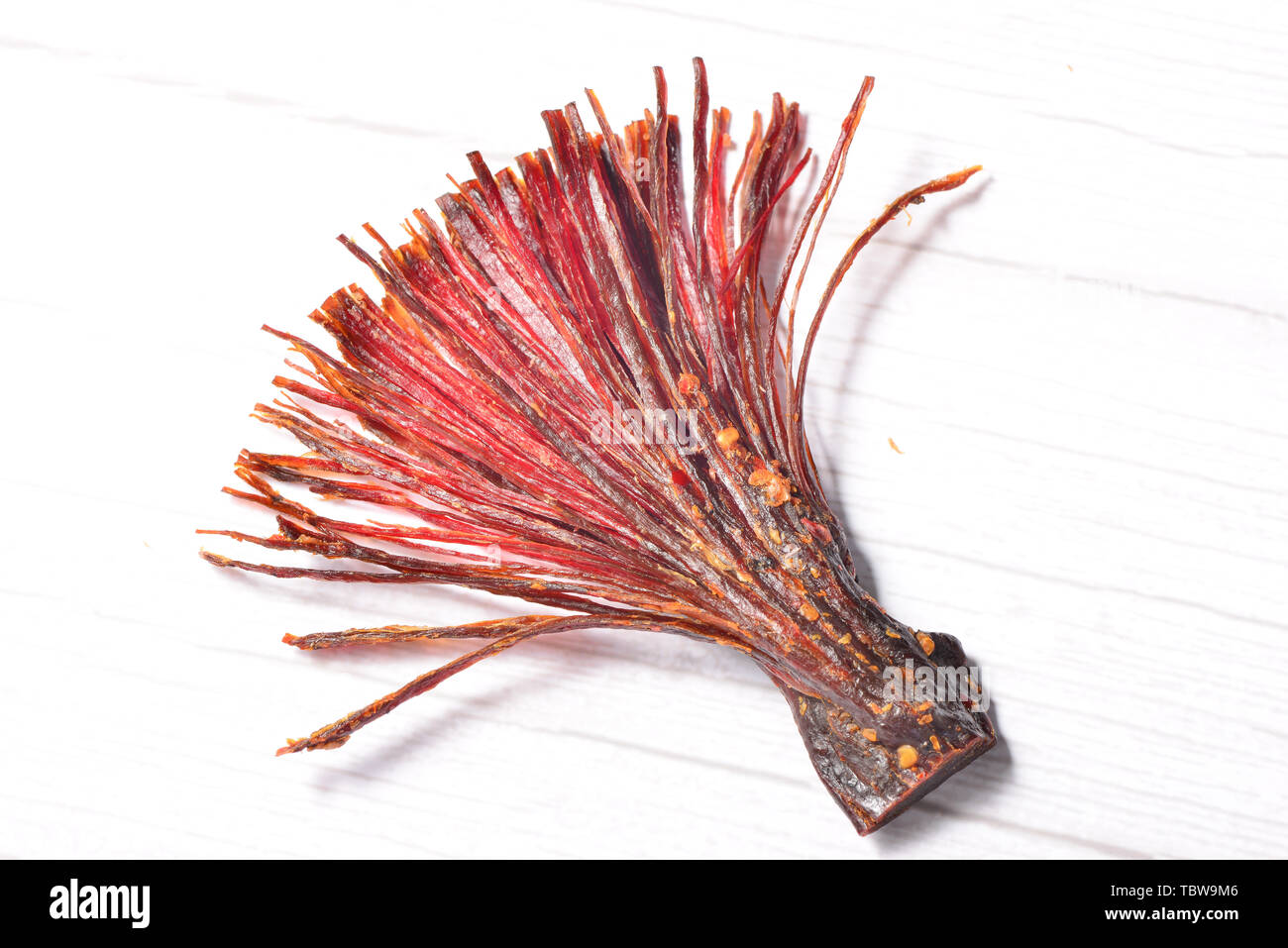 Air-dried hand-torn beef HD picture Stock Photo - Alamy