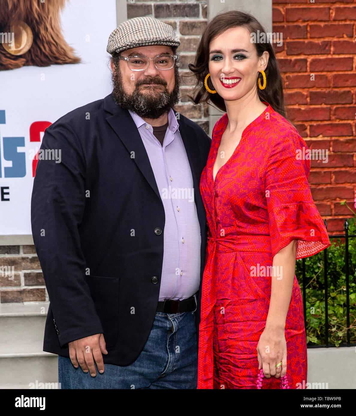Los Angeles, CA - June 02, 2019: Bobby Moynihan and Brynn O’Malley ...