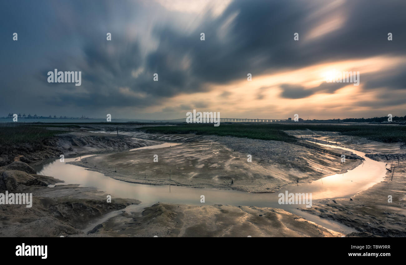Quanzhou Bay Bridge Stock Photo - Alamy