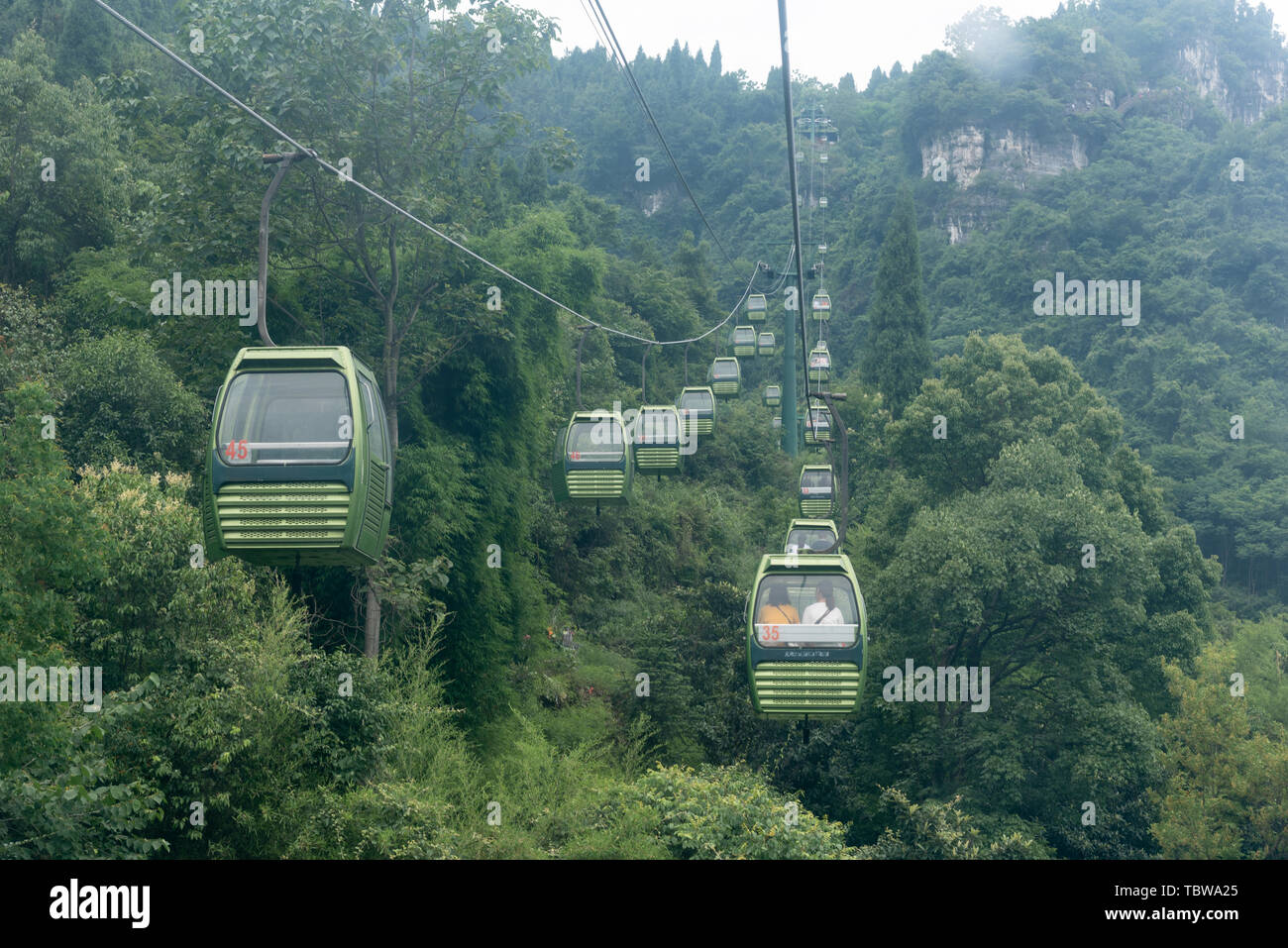 Three Gorges Dam scenery Stock Photo - Alamy