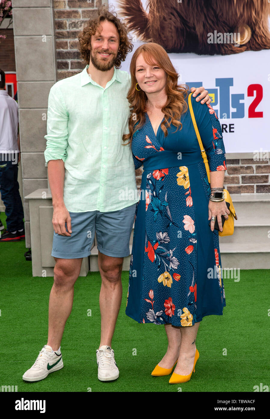 Los Angeles, CA - June 02, 2019: Jonathan Del Val and guest attend the ...