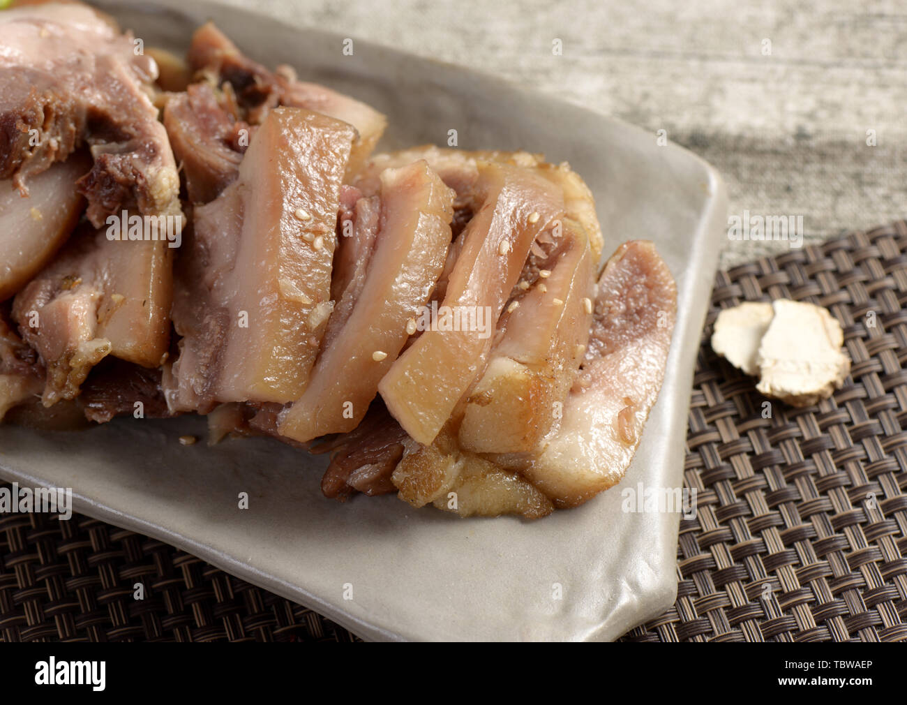 Pigs neck neck meat hi-res stock photography and images - Alamy