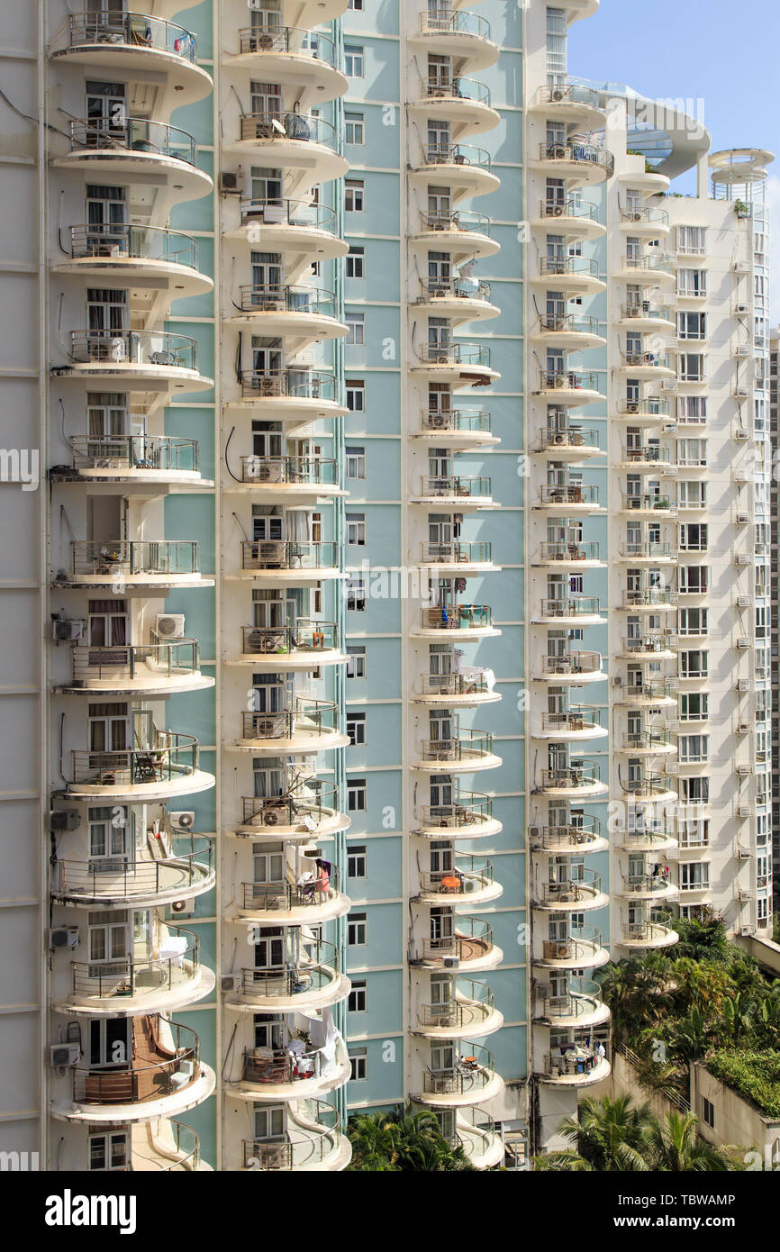High-rise residential community Stock Photo - Alamy