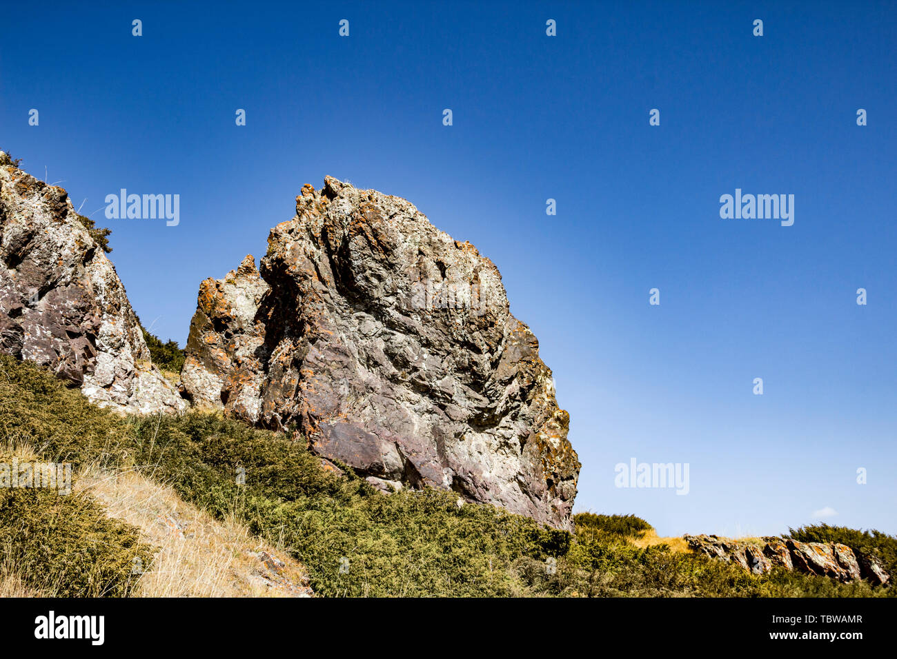 A grotesque rock Stock Photo - Alamy