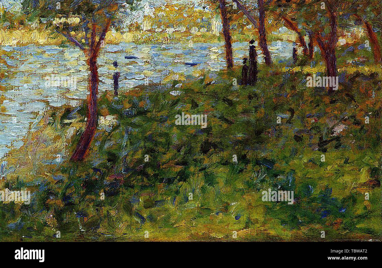 Seurat landscape hi-res stock photography and images - Alamy