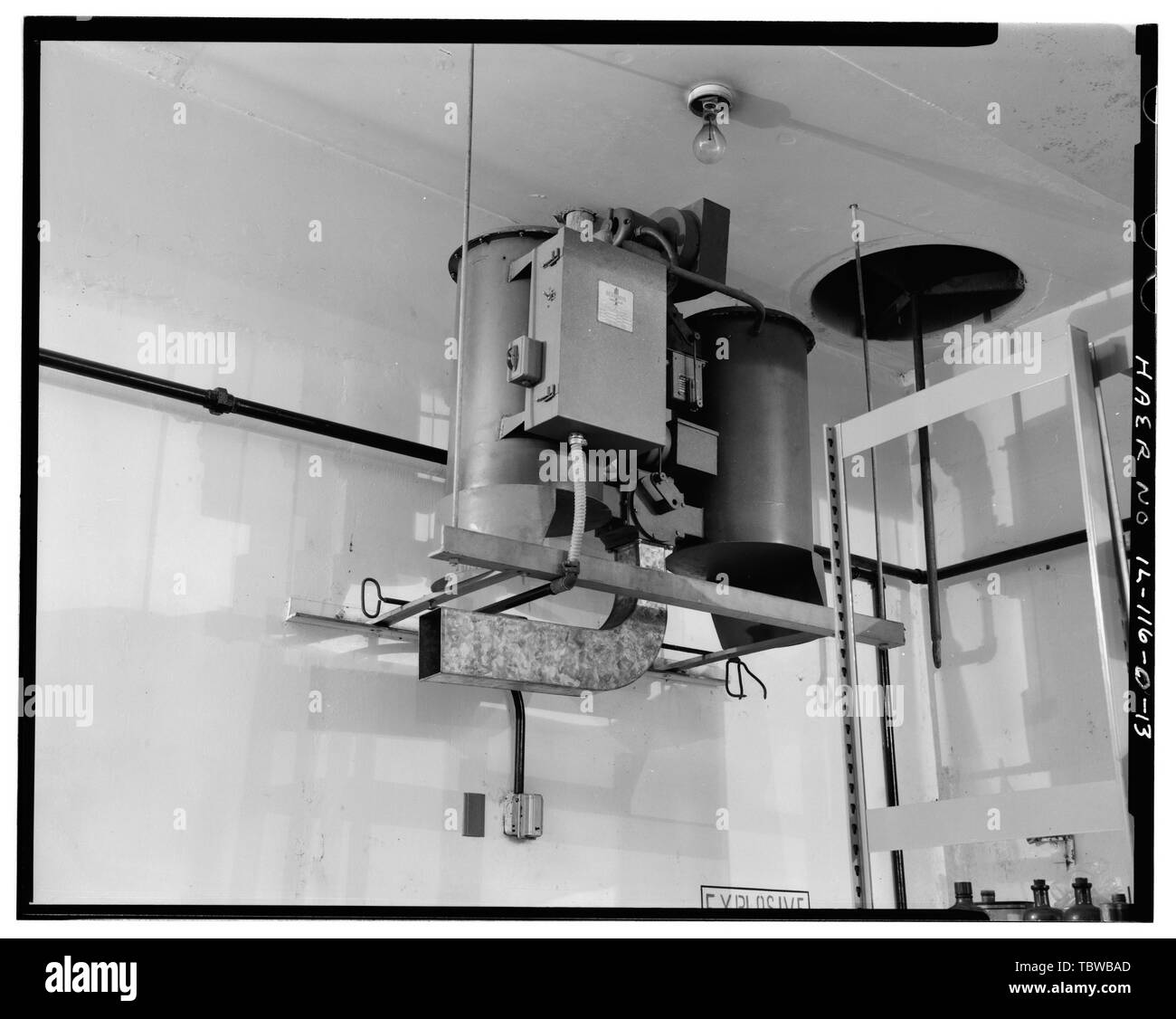 MAGAZINE P INTERIOR, HUMIDIFIER DETAIL. NIKE Missile Base C84 ...