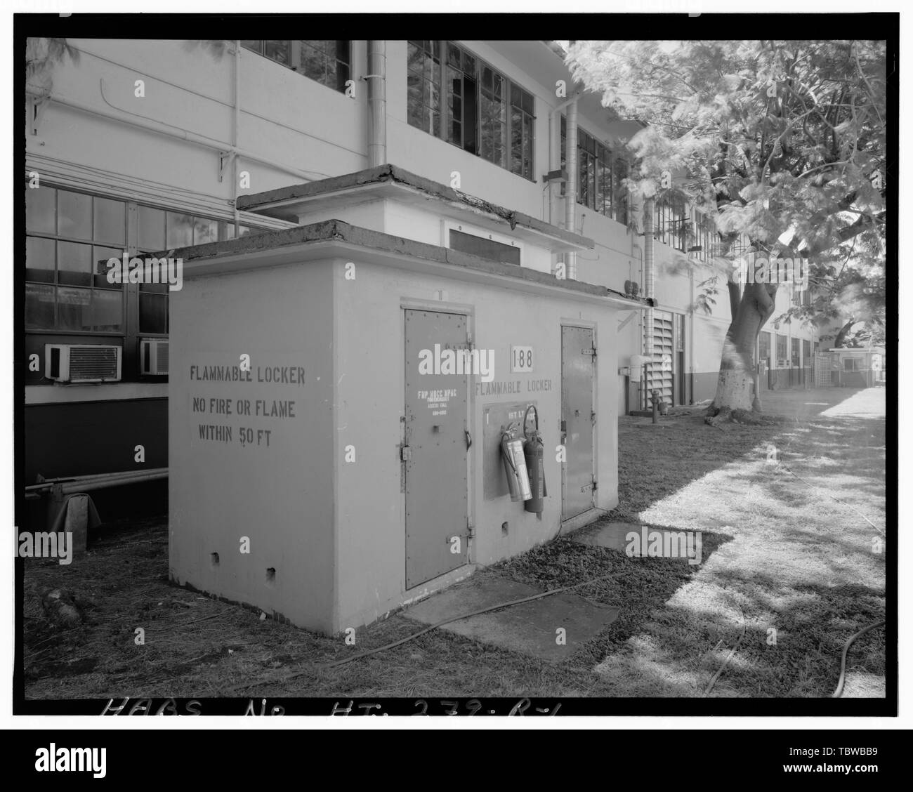 MAGAZINES 188, ON NORTHEAST SIDE OF HANGAR 110, VIEW FACING ...